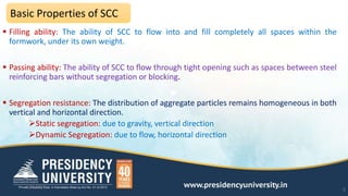 SELF-COMPACTING CONCRETE (SCC) | PPT