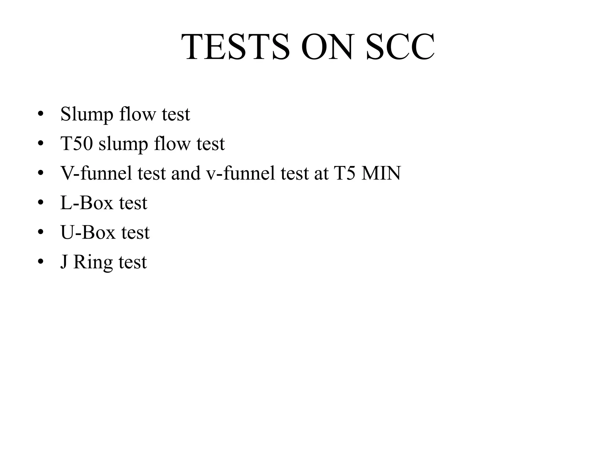Self Compacting Concrete Ppt 