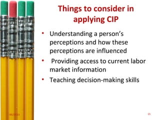 pt 7 module 5 Scct, cip, vbt | PPT