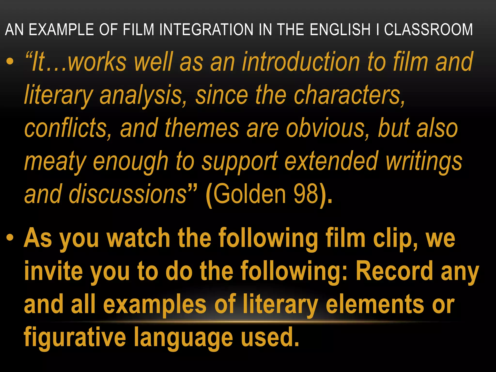 Ogres Are Like Onions: Peeling Back the Layers of Film as Text | PPTX ...