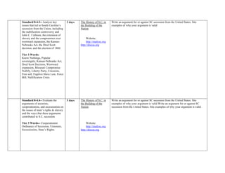 Sc curriculum guide | DOCX