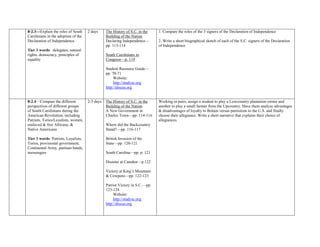 Sc curriculum guide | DOCX