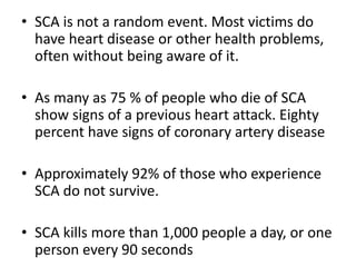 Sudden cardiac death | PPTX