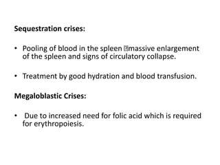 Sickle cell anemia one of the hemolytic anemias | PPTX