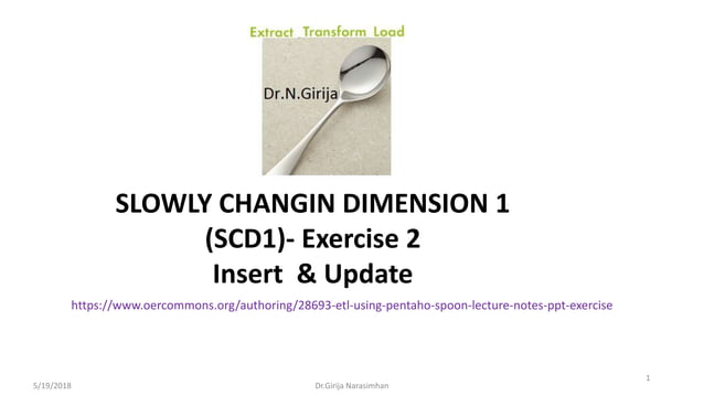 Slowly Changing Dimension Type 1 (SCD 1) exercise 2 solution insert and ...