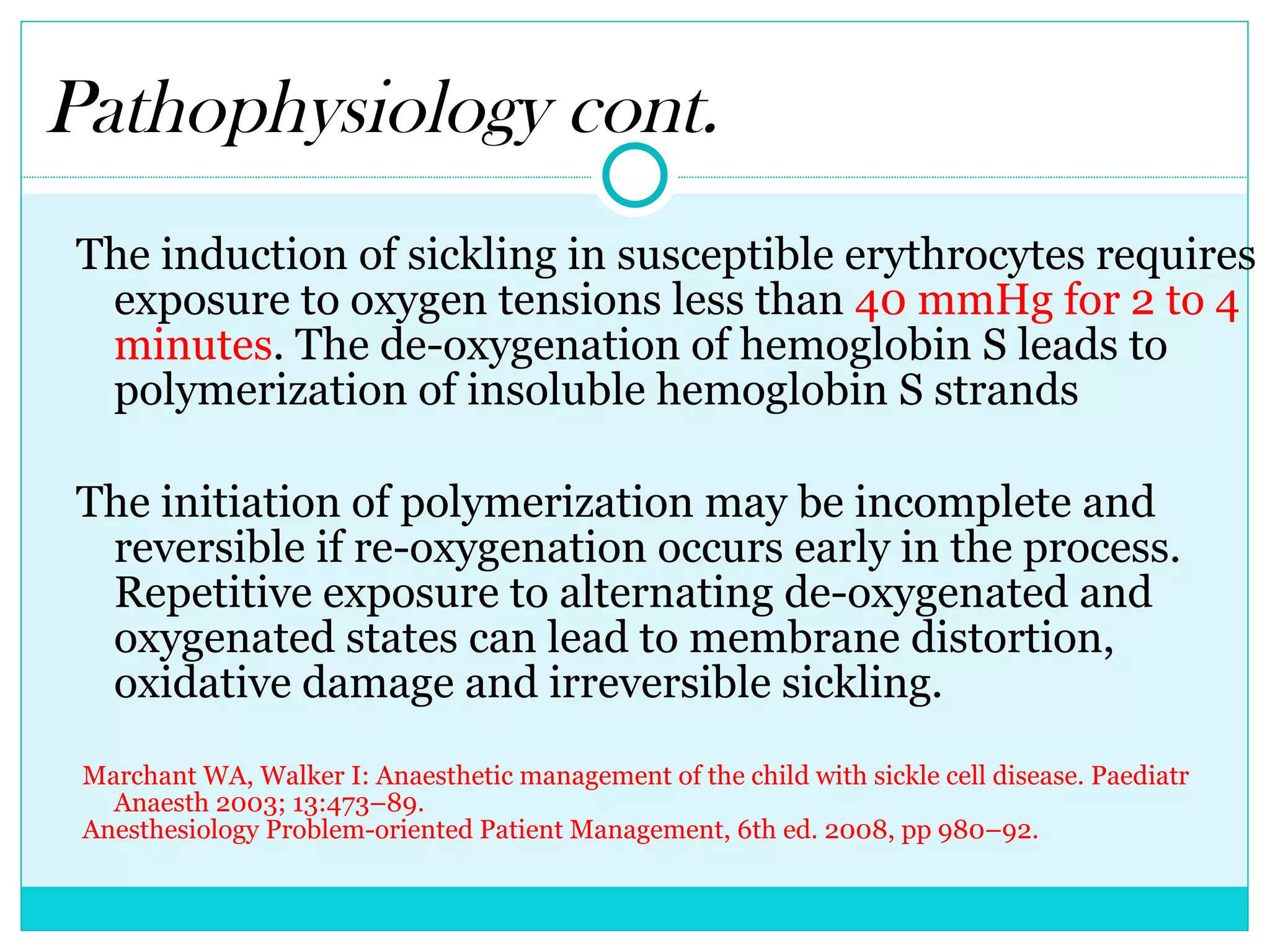 Sickle cell disease | PPT