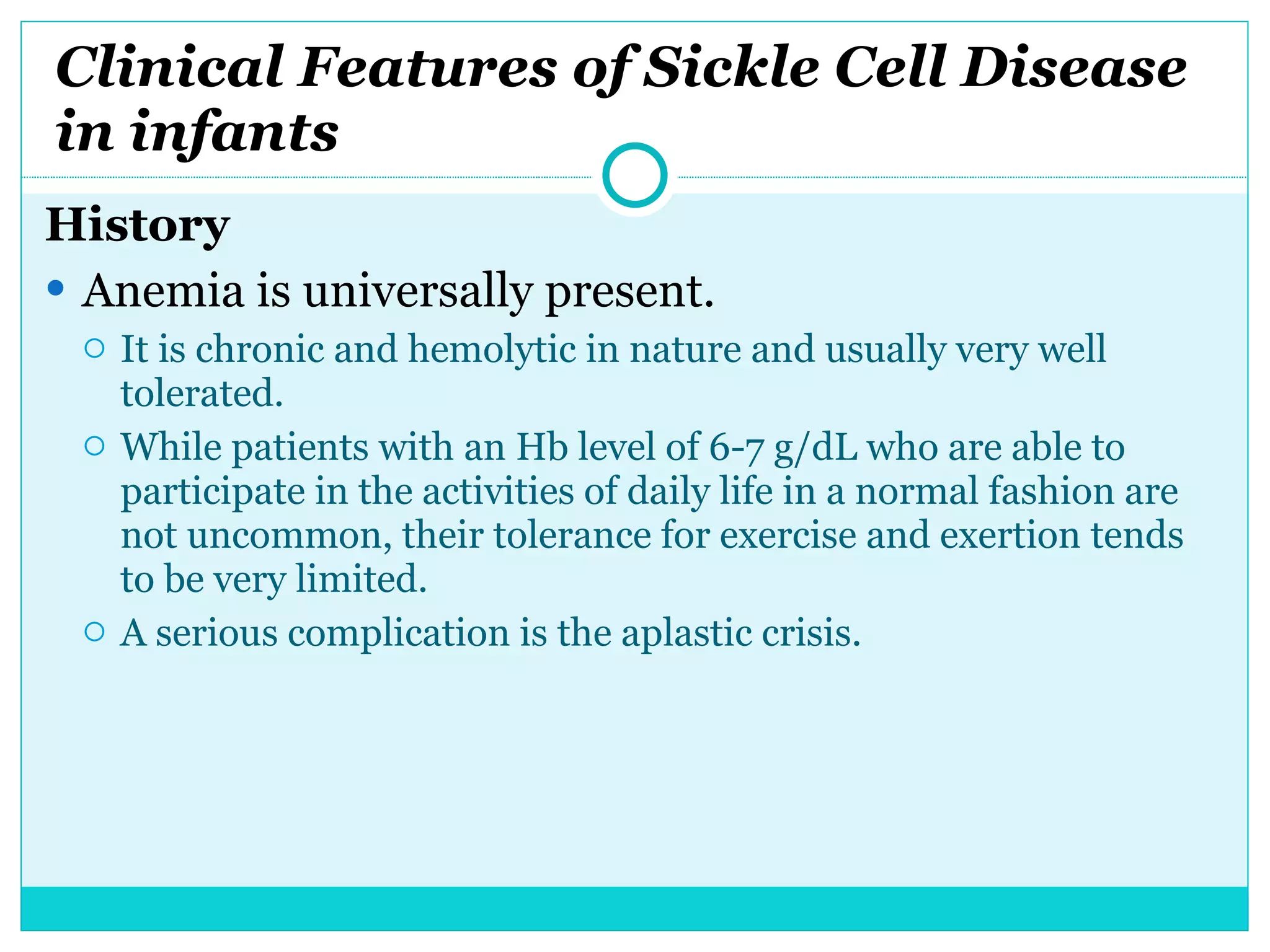 Sickle Cell Disease Ppt