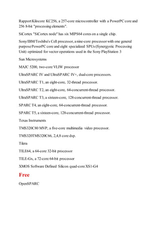 Multi-Core on Chip Architecture *doc - IK | PDF