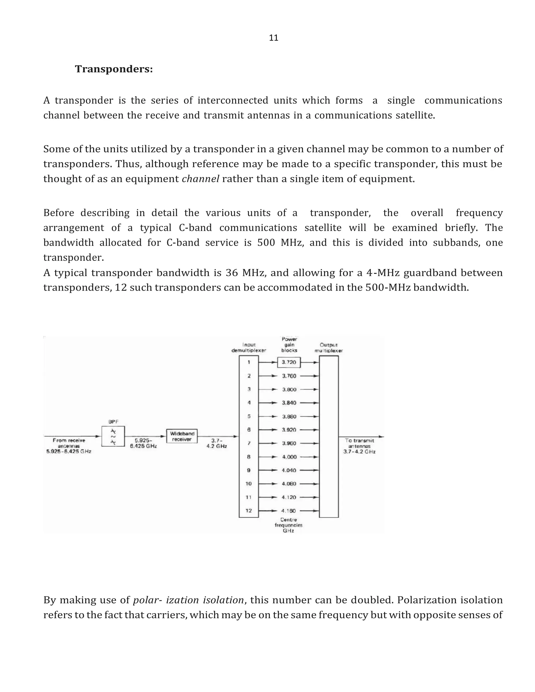 Satellite communication notes for class and study purpose | PDF