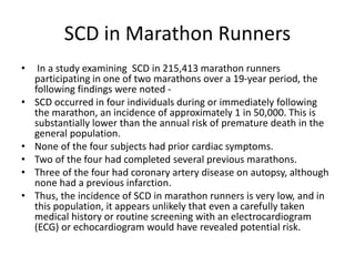Sudden Cardiac Death in Athletes | PPTX