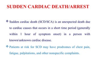 Sudden cardiac death in Diabetics by Dr. Govind | PPTX