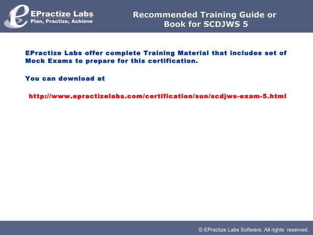 SCDJWS 5 preparation guide | PPT | Web Development | Internet