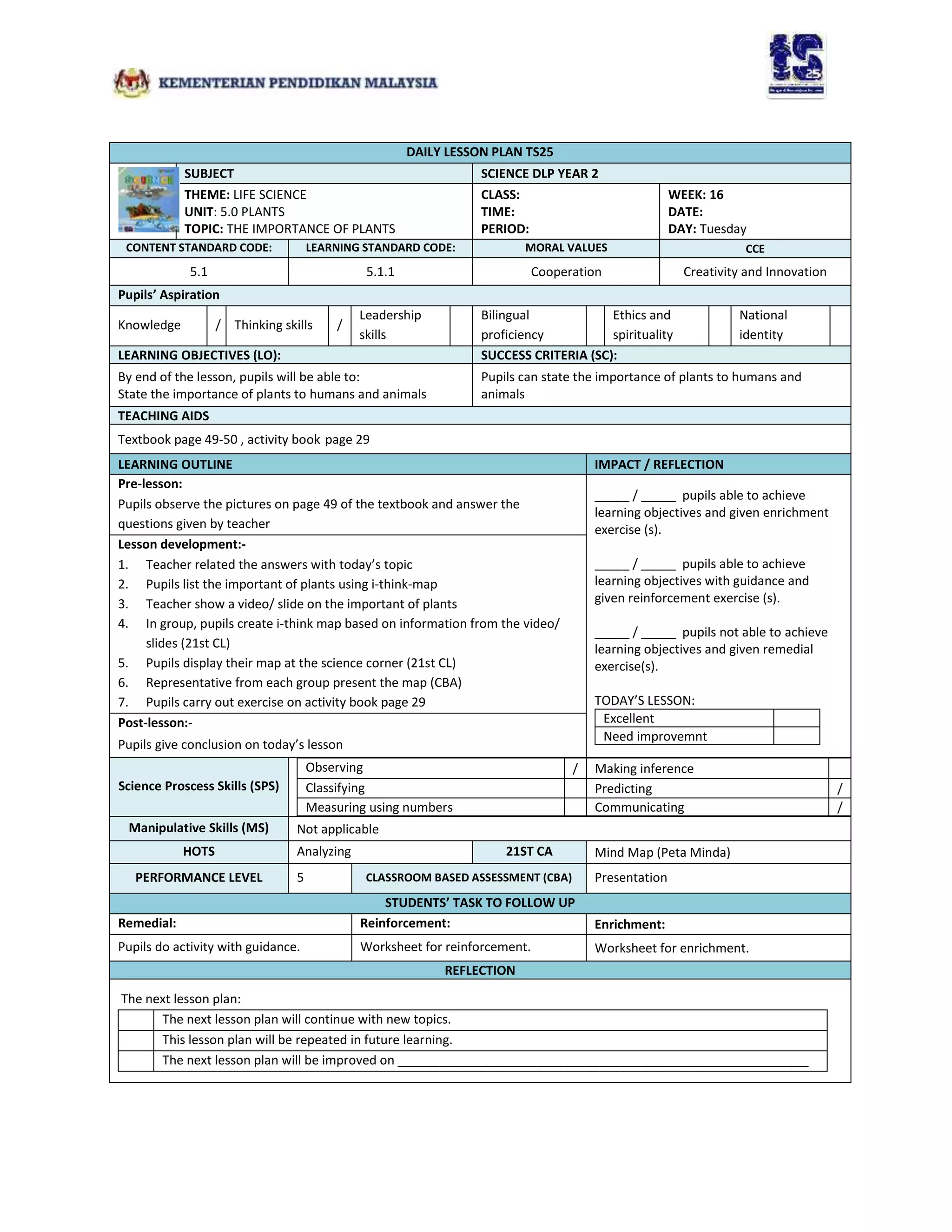 SC DLP Y2 TS25 (Unit 5).docx
