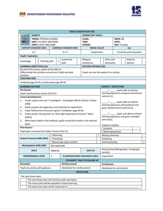SC DLP Y2 TS25 (Unit 6).docx