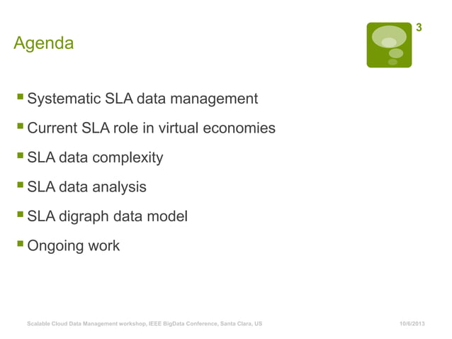 SLA data management criteria presentation | PPTX | Cloud Computing ...