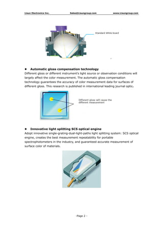 Spectral Colorimeter | PDF | Chemistry | Science