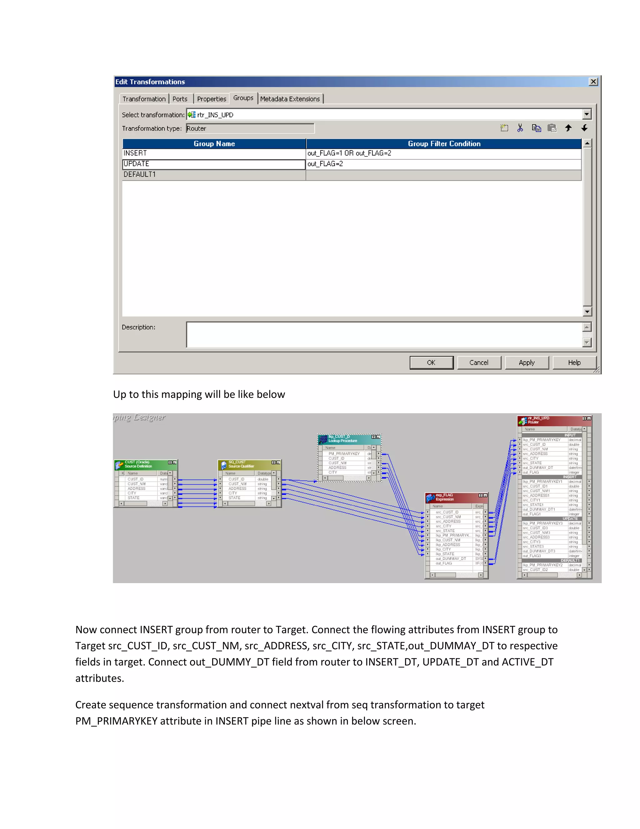 Scd type2 through informatica | PDF