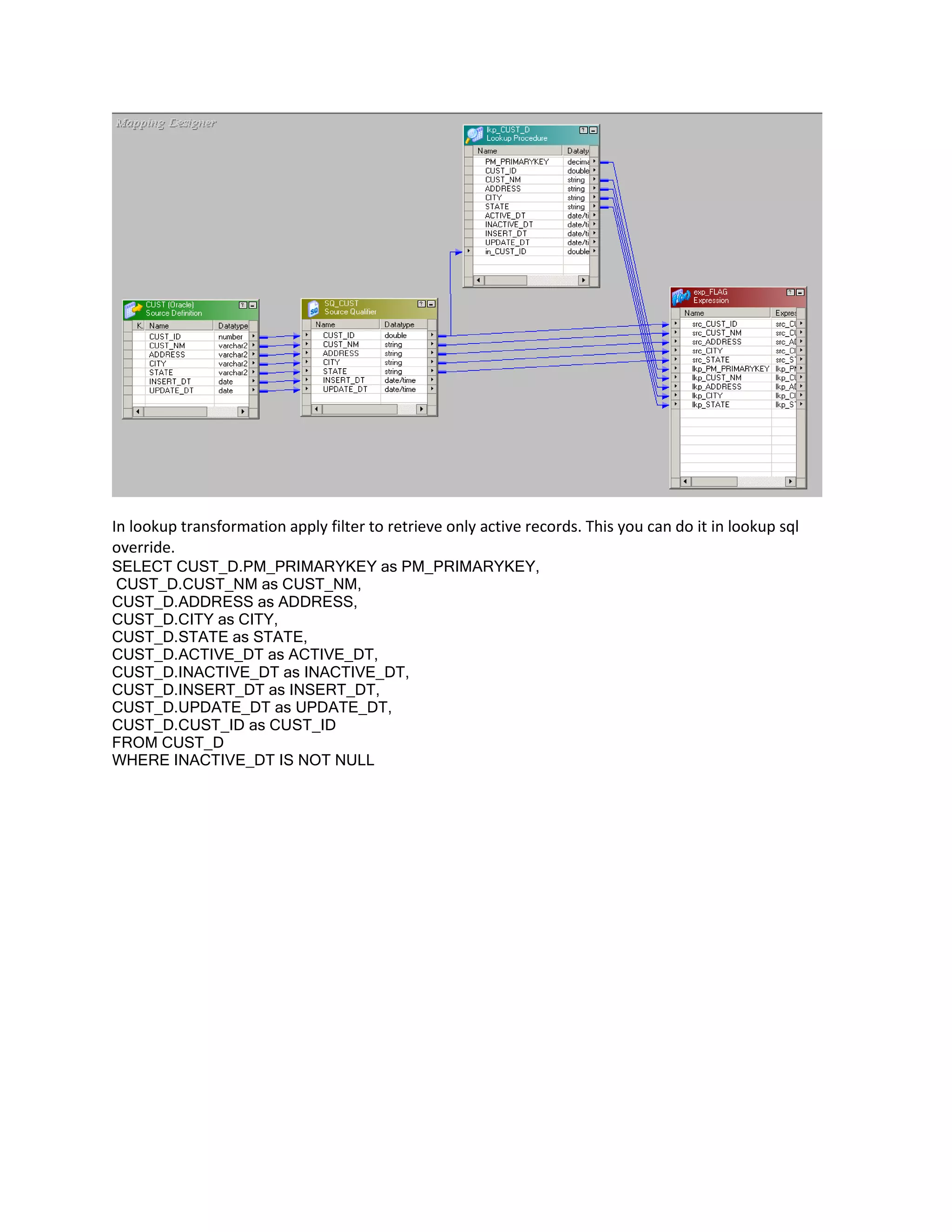 Scd type2 through informatica | PDF