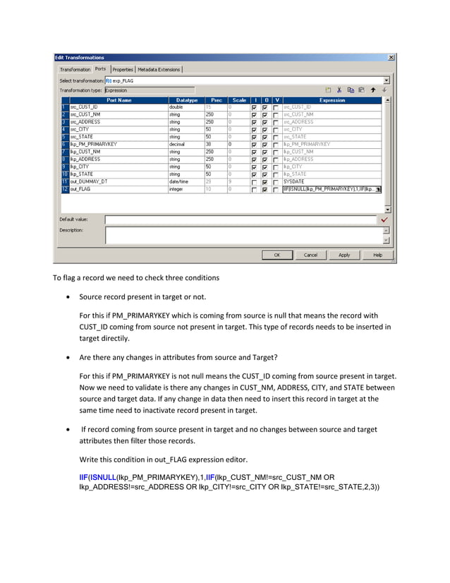 Scd type2 through informatica | PDF | Databases | Computer Software and Applications
