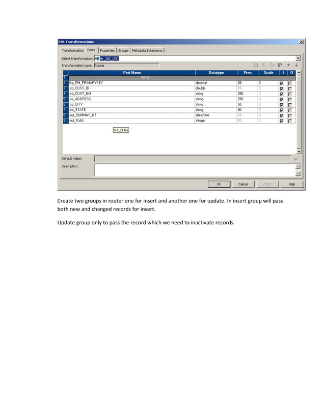 Scd type2 through informatica | PDF | Databases | Computer Software and Applications