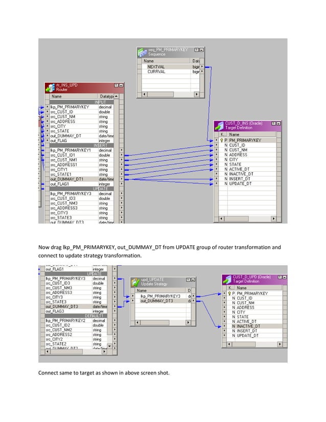Scd type2 through informatica | PDF | Databases | Computer Software and ...