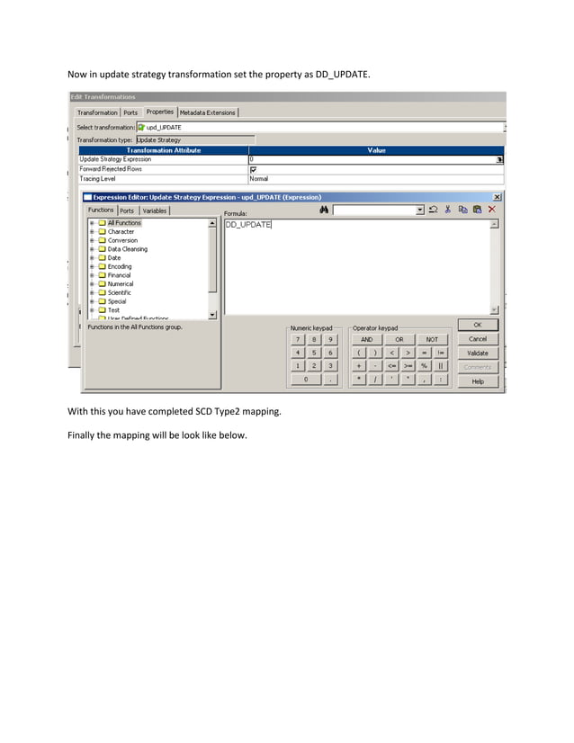 Scd type2 through informatica | PDF | Databases | Computer Software and Applications