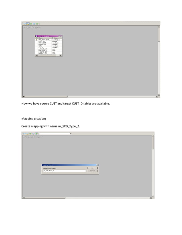 Scd type2 through informatica | PDF | Databases | Computer Software and ...