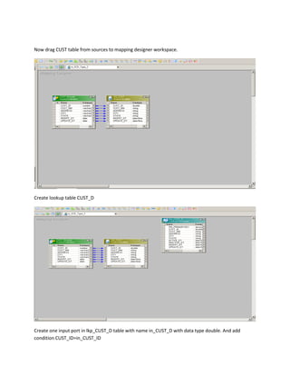 Scd type2 through informatica | PDF | Databases | Computer Software and ...