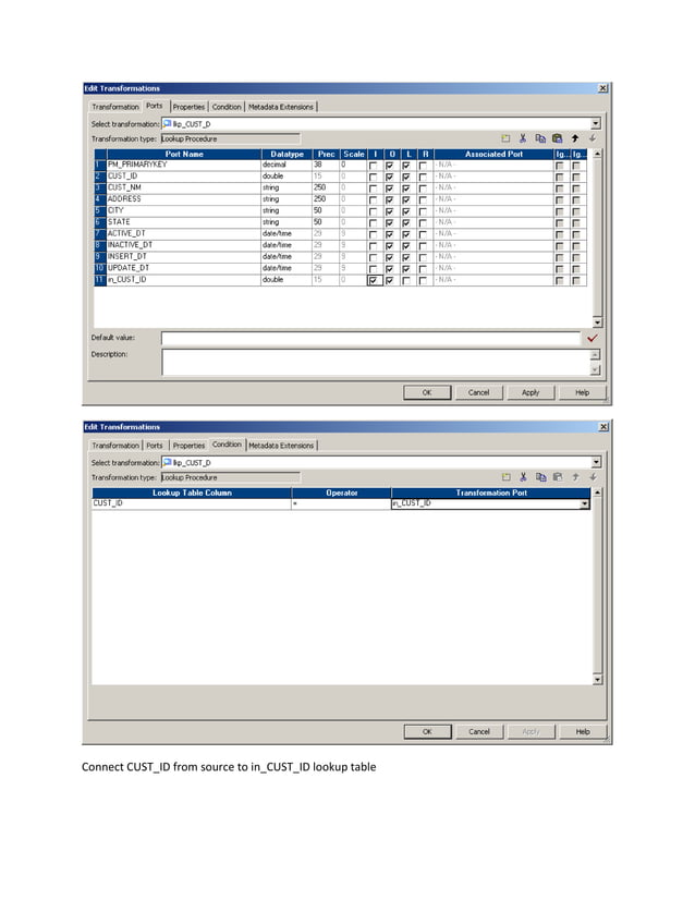 Scd type2 through informatica | PDF | Databases | Computer Software and ...