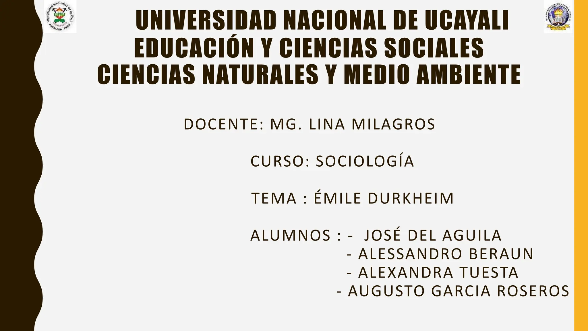 Emile Durkheim