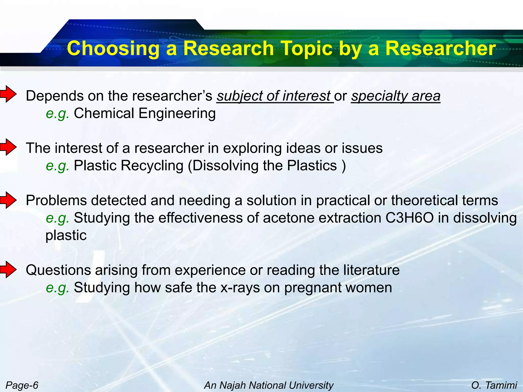 scientific research | PPTX