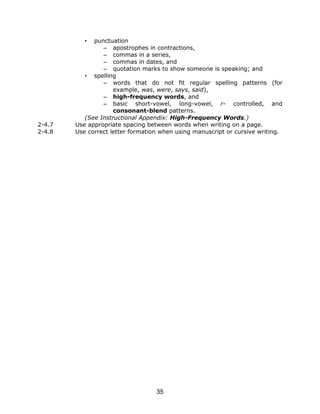 SC ELA Academic Standards | PDF