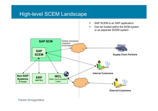 Scem Overview - PDF - Paresh Bhagwatkar | PDF | Logistics and ...
