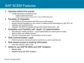 Scem Overview - PPS - Paresh Bhagwatkar | PPS