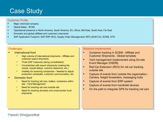 Scem Overview - PPS - Paresh Bhagwatkar | PPS