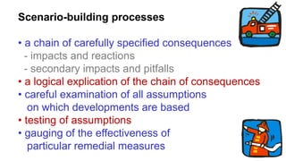 Scenario Methodology for Planning Future Activities | PDF