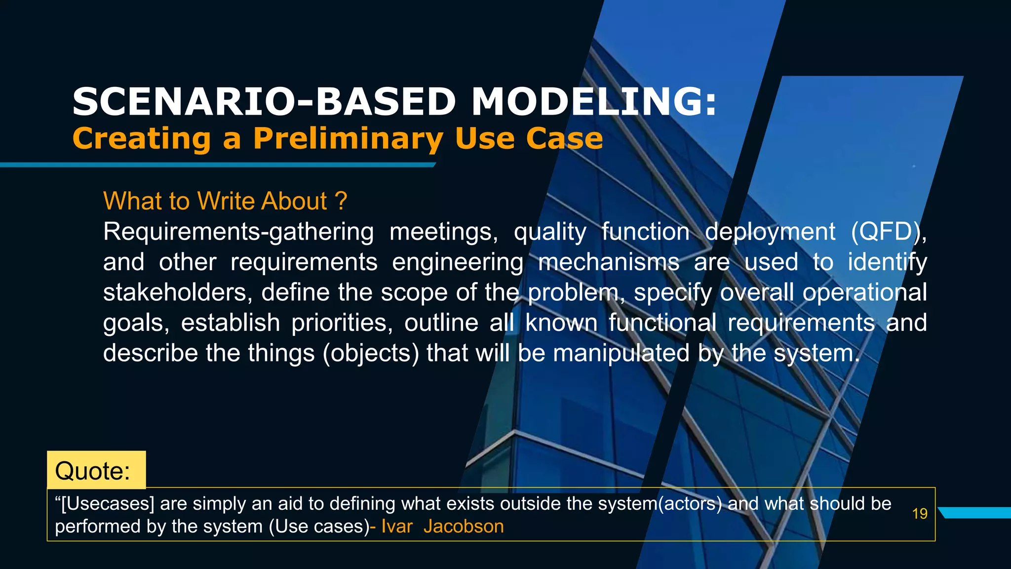 Scenario based methods | PPTX