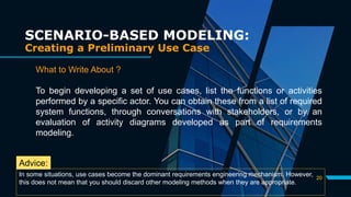 Scenario based methods | PPTX | Computer Software and Applications ...