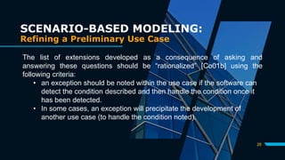 Scenario based methods | PPTX
