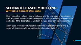 Scenario based methods | PPTX