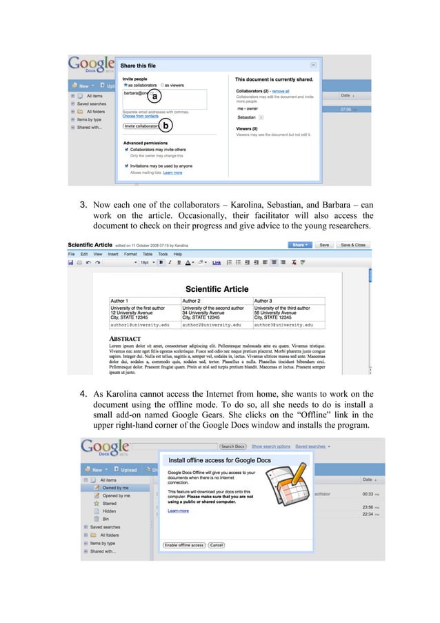 Scenario1 Google Docs | PDF