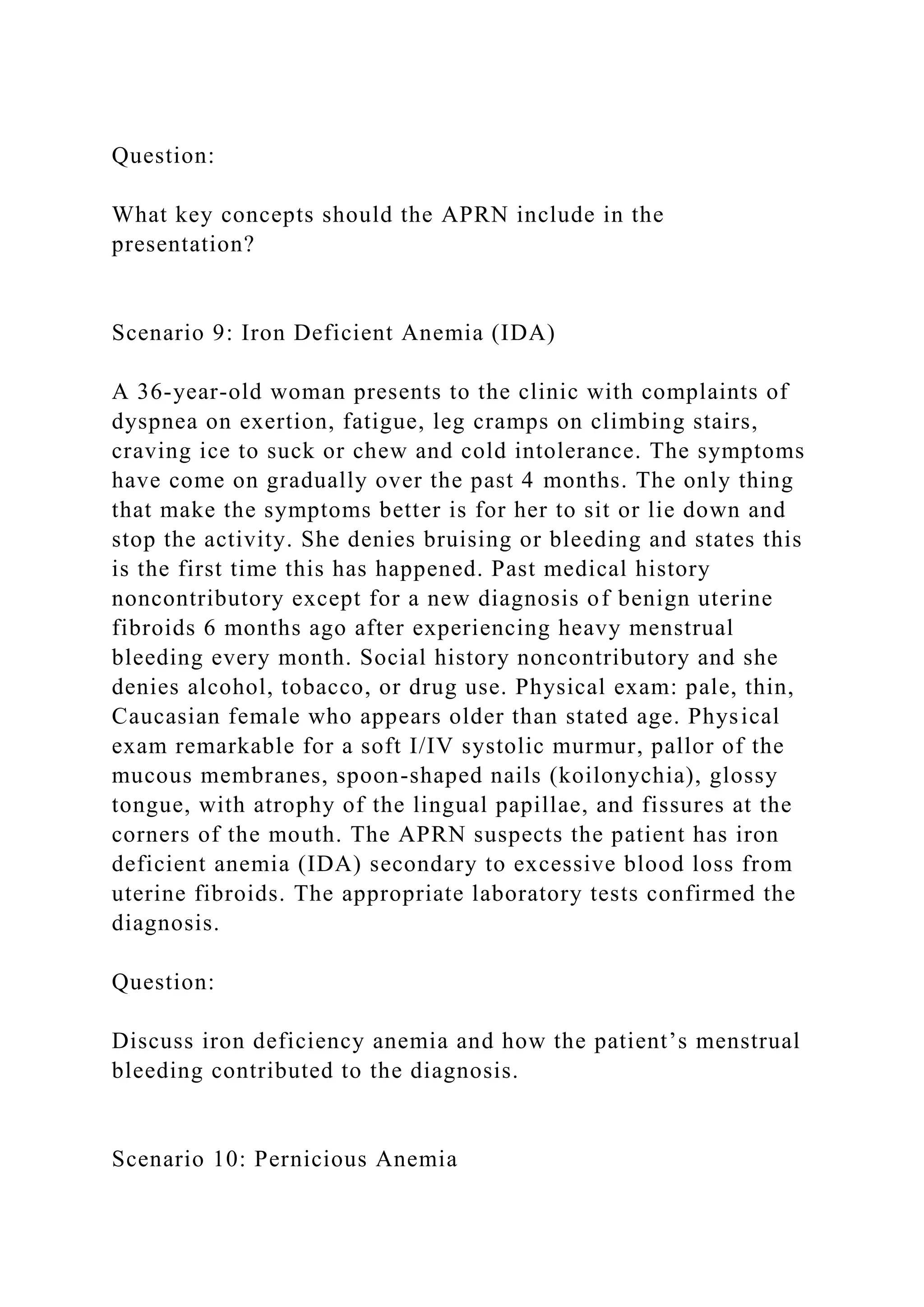 Scenario 1 Polycystic Ovarian Syndrome (PCOS)A 28-year-old woma.docx