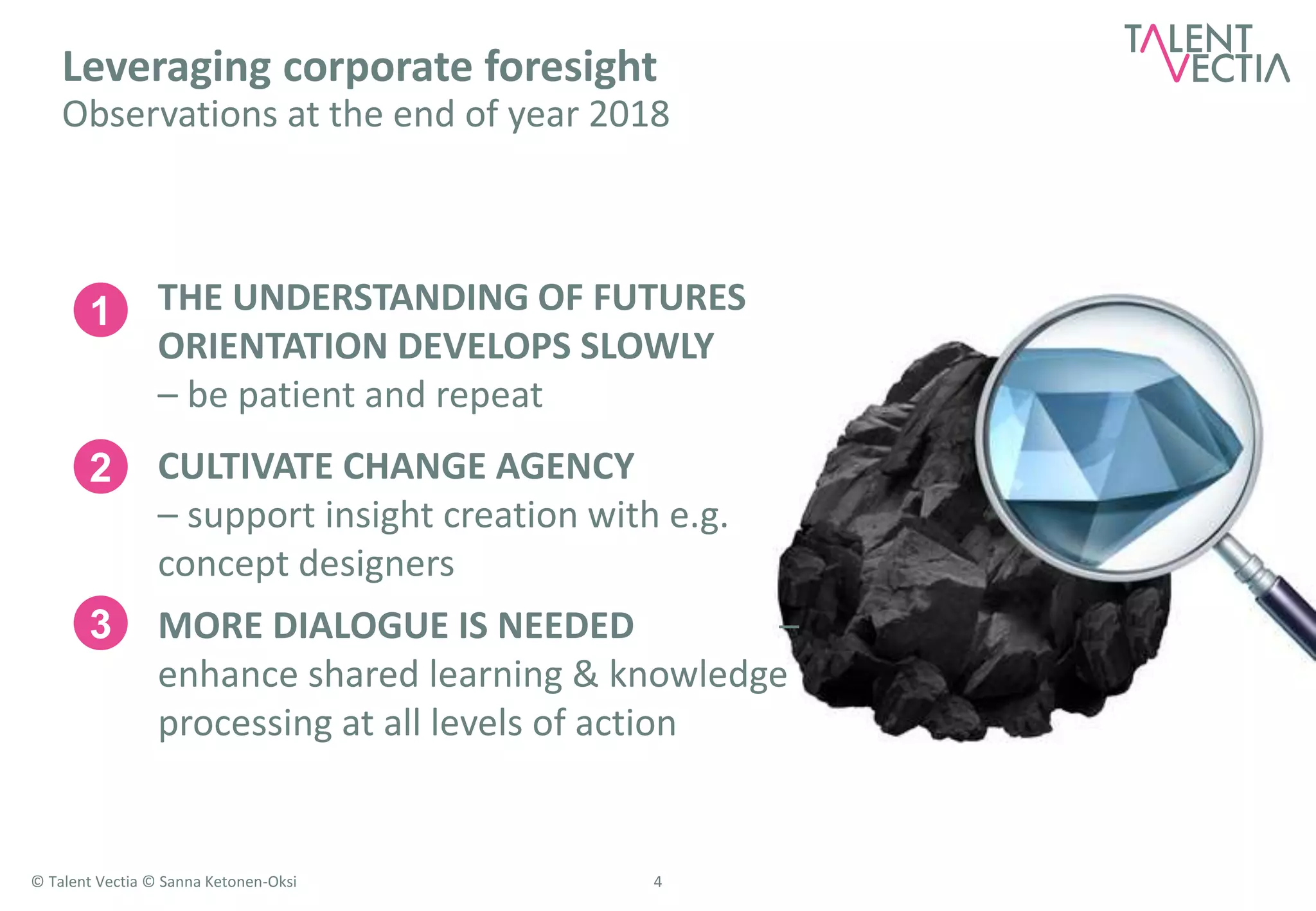 Leveraging corporate foresight | PPT