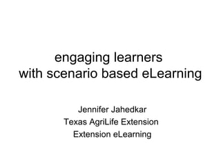 Scenario based e learning | PPT