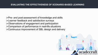Engage Learners with Scenario-Based Learning: Tailored Solutions | PPTX