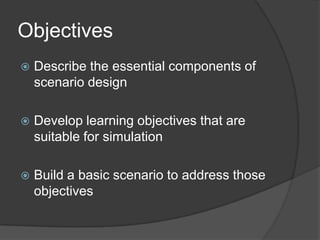 Scenario design 2014 02-11 ver2pgd (1) | PPT