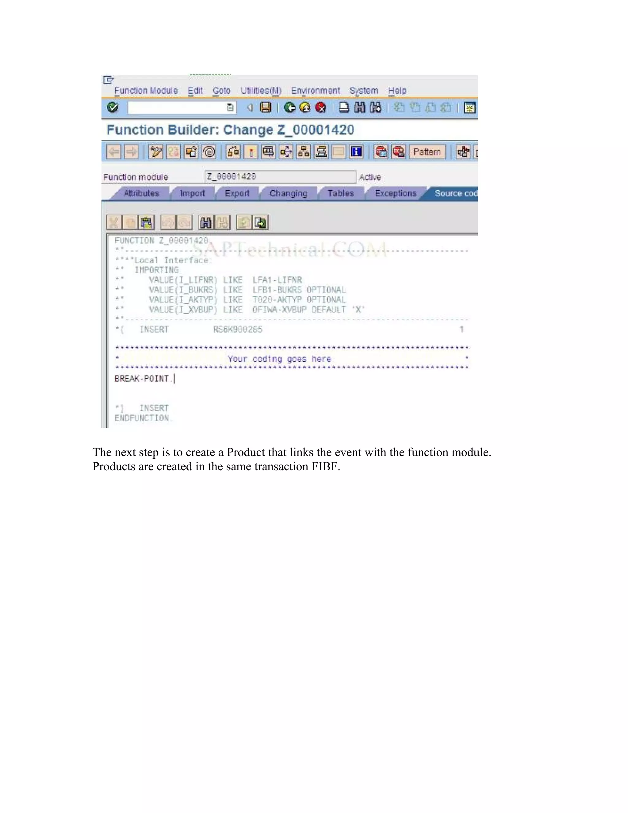 Scenario on business transaction events | DOC