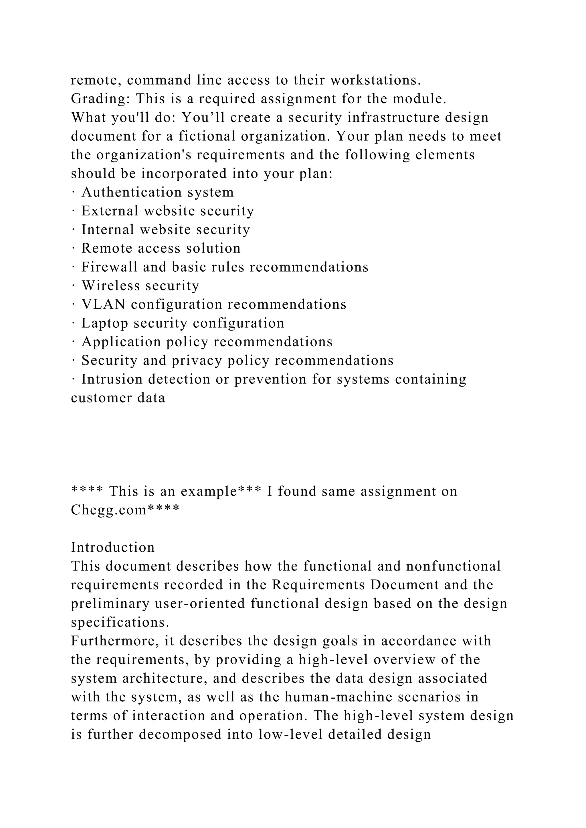 Scenario Overview Now that you’re super knowledgeable about se.docx