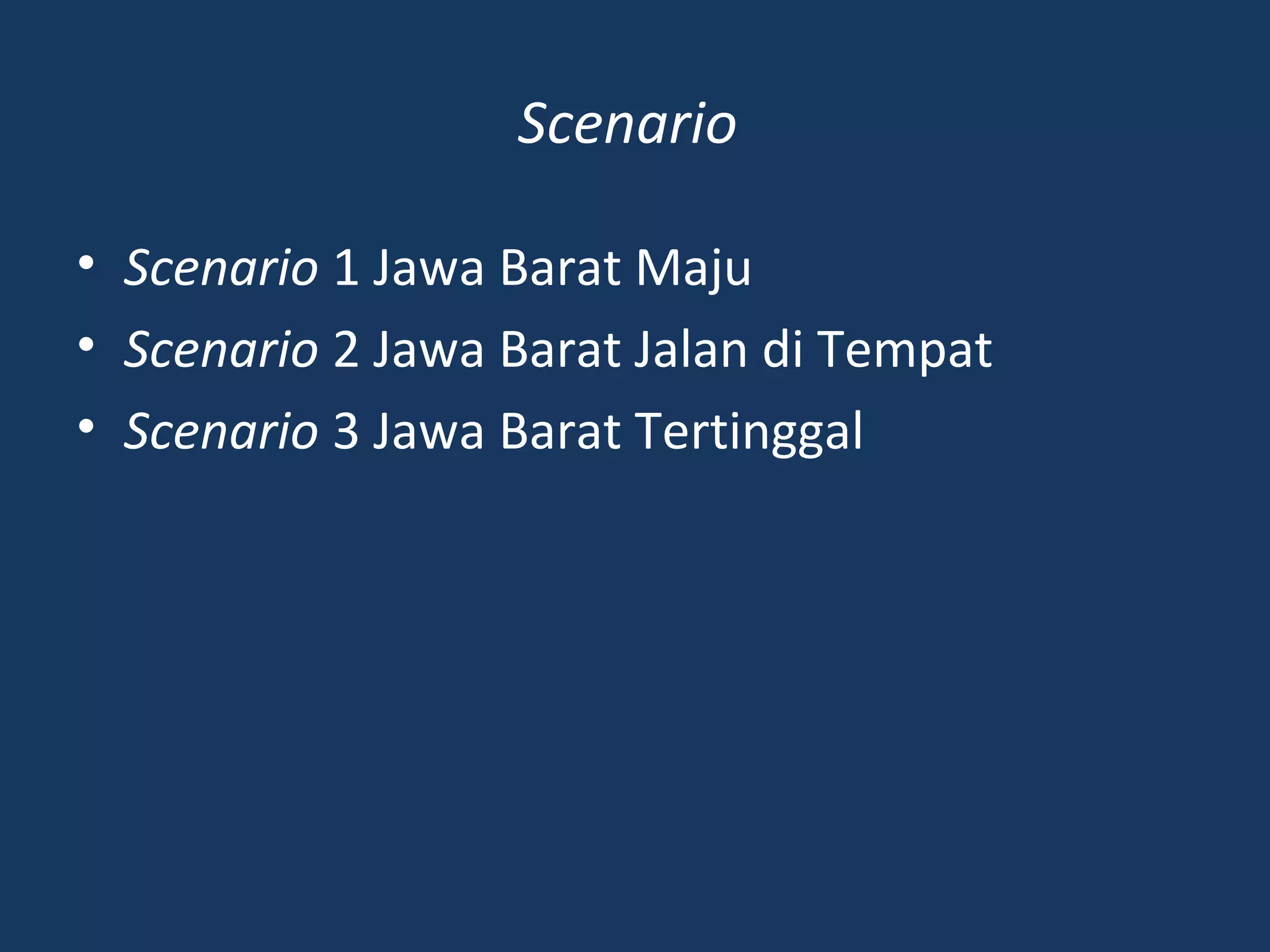 Scenario planning | PPT