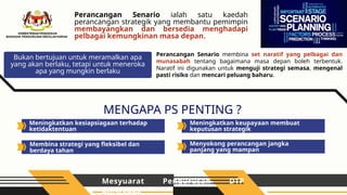 scenario planning Perancangan Senario Pembangunan Pendidikan.pptx